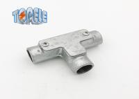 China Malleable Iron BS4568 Conduit Fittings Channel Inspection Tee Elbow 20mm 25mm for sale