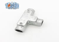 China Malleable Iron BS4568 Conduit Fittings Channel Inspection Tee Elbow 20mm 25mm for sale