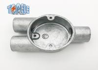 China BS4568 BS31 Circular Junction Box Malleable One Way Terminal for sale