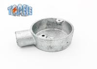 China BS4568 Circular Malleable One Way Terminal Box GI Conduit Fittings 20mm 25mm 3/4