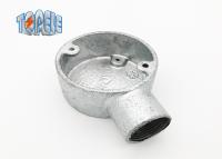 China BS4568 Circular Malleable One Way Terminal Box GI Conduit Fittings 20mm 25mm 3/4