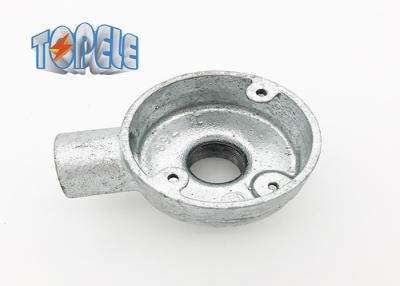 China BS4568 Malleable Iron Conduit Box 20mm 25mm Terminal and Back Outlet Box for sale