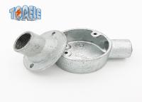 China Hot Dip Galvanized BS4568 Malleable Iron Conduit Box 20mm 25mm Female Dome Cover for sale