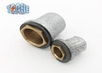 China BS Electrical Conduit Malleable Iron Flanged Coupling With Washer And Brass Bush for sale