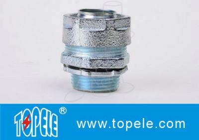 China Zinc Liquid Tight Straight Connector for Flexible Conduit 1/2 to 4 Inch NPT for sale