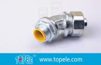 China TOPELE Zinc 90 Degree Liquid Tight Angle Connector 1/2 to 4 Inch UL for sale
