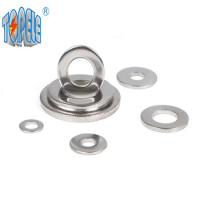China Heavy Duty Zinc Plated 45H Carbon Steel Flat Ring Gasket 8mm Thick for sale