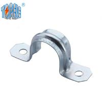 China 1 Inch Emt Mini Conduit Strap Zinc Plated Steel for sale