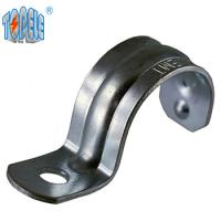 China 1 Inch Emt Mini Conduit Strap Zinc Plated Steel for sale
