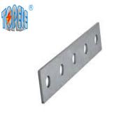 China 5 Hole Splice Plate Carbon Steel Unistrut Channel C Channel 40mm Width 6.35mm Thick for sale