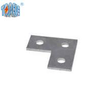 China Perforated 3 Hole Flat Angle Plate Galvanized Unistrut Channel for sale