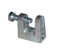 China Galvanized Malleable Iron Beam Clamps for Unistrut Channel M6 to M14 Rod Sizes for sale