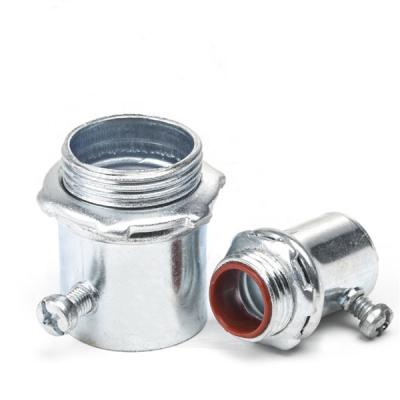 China Steel Conduit Fitting Emt Compression Connector for sale