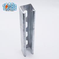 China Plain 3mtr Unistrut Channel 41 X 41MM 41 X 21MM for sale