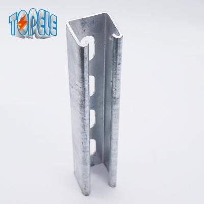 China Plain 3mtr Unistrut Channel 41 X 41MM 41 X 21MM for sale