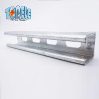 China Plain 3mtr Unistrut Channel 41 X 41MM 41 X 21MM for sale