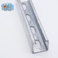 China Plain 3mtr Unistrut Channel 41 X 41MM 41 X 21MM for sale
