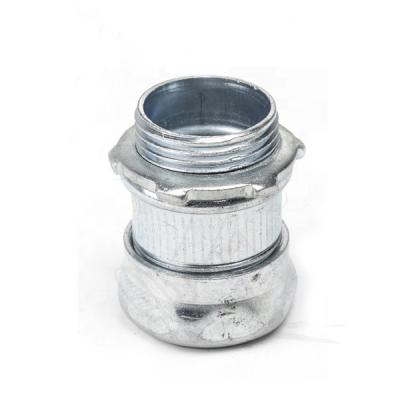 China Steel 1/2''-4'' UL Compression Emt Connector for sale