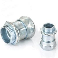 China Steel 1/2''-4'' UL Compression Emt Connector for sale