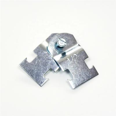 China 0.5 Inch UL Conduit Connector Emt Strut Clamp for sale