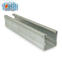 China 41*21mm Stainless Unistrut Slotted Channel Support System for sale