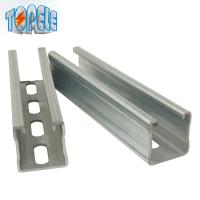 China 41*21mm Stainless Unistrut Slotted Channel Support System for sale