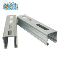 China 41*21mm Stainless Unistrut Slotted Channel Support System for sale