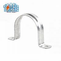 China Electro galvanized Steel UL 2 Hole Conduit Clamp for sale