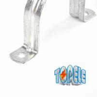 China Electro galvanized Steel UL 2 Hole Conduit Clamp for sale