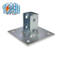 China 4 Hole Single Channel Post Base 13/32