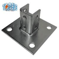 China 4 Hole Single Channel Post Base 13/32