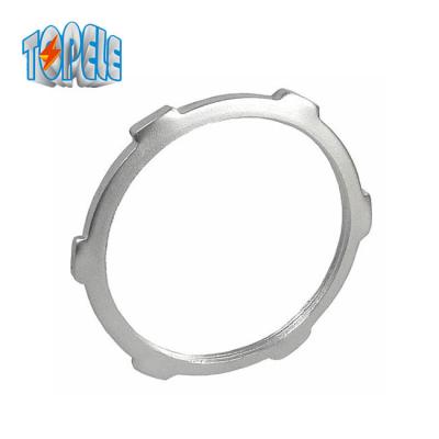 China IMC Or Rigid Conduit Electro Galvanized Steel Locknut for sale