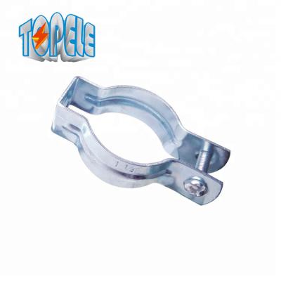 China Galvanized Steel NPT Thread Electrical Conduit Hanger 1/2 to 4 Inch UL Listed for sale