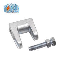 China Galvanized Malleable Iron Zinc Plated Unistrut Beam Clamps M8 M10 M12 for sale