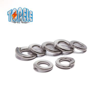 China Regular Steel Zinc Finish SS316 Split Lock Washer for sale