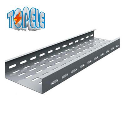 China Galvanized Steel 1.2mm Cable Tray System - 200mm Width, 3250N/KG Load Capacity, ISO Certified for sale