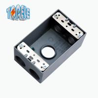 China 1 Gang 3 Holes 3/4 Inch IP67 Weatherproof Electrical Box Die Cast Aluminum UL for sale