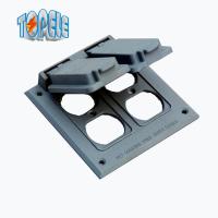 China UL 2 Gang Weatherproof Cover For Decorative GFCI for sale