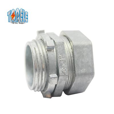 China Polishing OEM 1 Emt Raintight Connector for sale