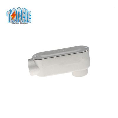 China Combustion Proof Threaded Rigid LB Conduit Body 1/2 to 4 Inch UL for sale