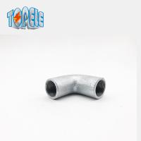 China BS Galvanized Malleable Iron 25mm 90 Degree Conduit Solid Elbow for sale