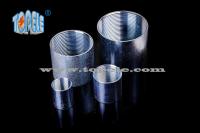 China 1/2 in Threaded Galvanized Steel Rigid Couplings for IMC / Rigid Conduit for sale