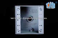 China TOPELE 4-Hole Two Gang Weatherproof Electrical Box - 2