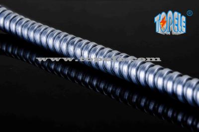 China TOPELE Galvanized Steel Flexible Electrical Conduit 1/2 to 4 Inch 100 ft Length for sale