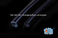 China PVC Coated Galvanized Steel Flexible Conduit 1/2 to 4 Inch Grey Black for sale