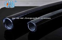 China PVC Coated Galvanized Steel Flexible Conduit 1/2 to 4 Inch Grey Black for sale