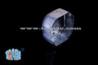 China 4 Inch Octagon Galvanized Steel Conduit Box 1-7/8 Inch Deep with 1/2 and 3/4 Inch KOs for sale