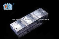 China Metallic Ceiling Conduit Wall Electrical Boxes And Covers 1+1+1 Gang for sale