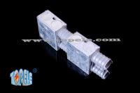 China Electrical Boxes / 2-Gang British Standard Metal Conduit Box with PVC , Switch Box for sale