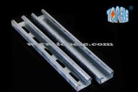China HDG Unistrut Channel 41x41mm Slotted Strut Channel 1.5mm Thickness 3m Length for sale